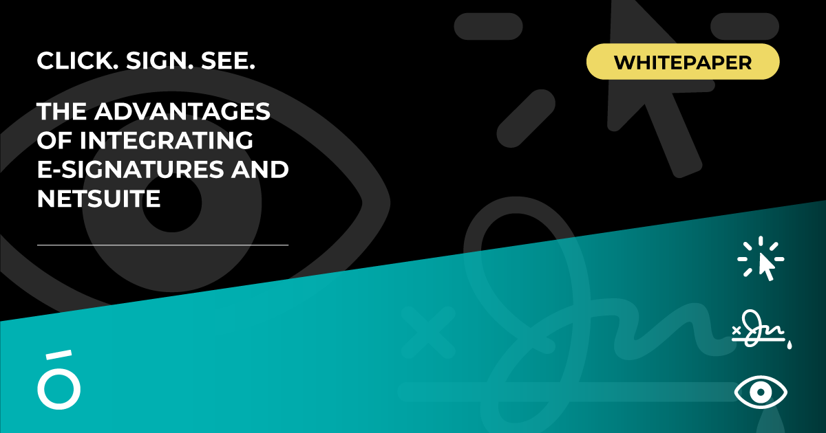 E-Signature for Netsuite Whitepaper | Resources | Workiro