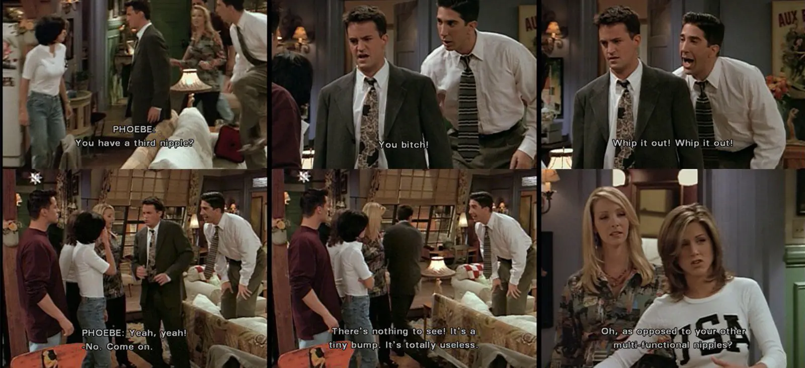 Chandler Bing & His Nubbin: Some People Really Do Have Extra Nipples!