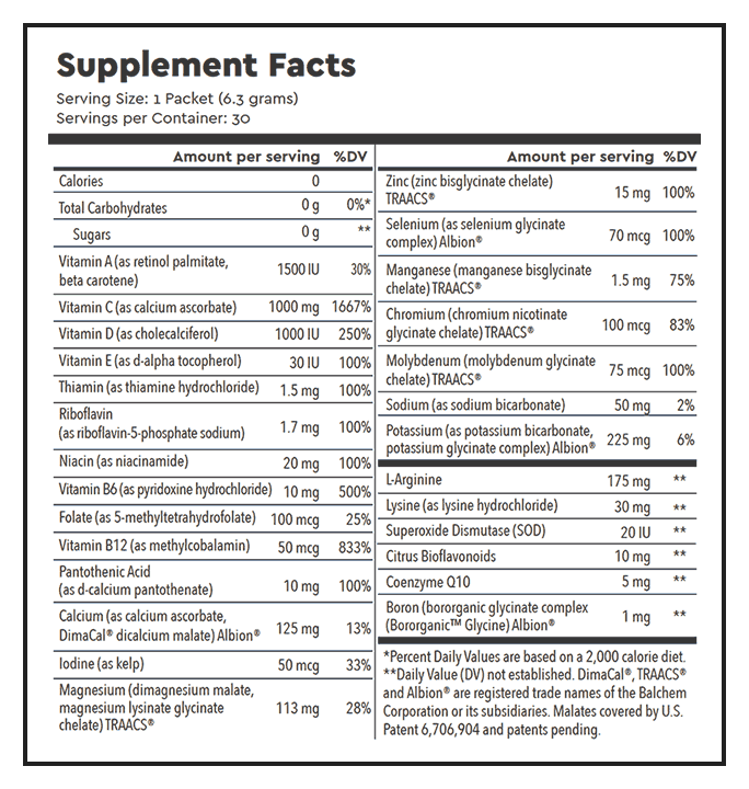 Omega-Direct | Oxylent Multivitamin - 7 Day Supply