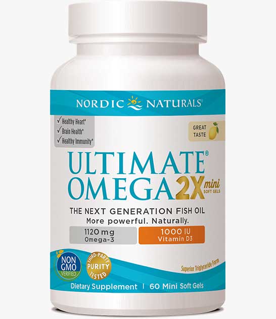 Omega-Direct | Ultimate Omega 2X Mini w/ Vitamin D3