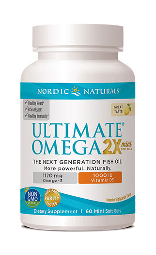 Omega-Direct | Ultimate Omega 2X Mini w/ Vitamin D3