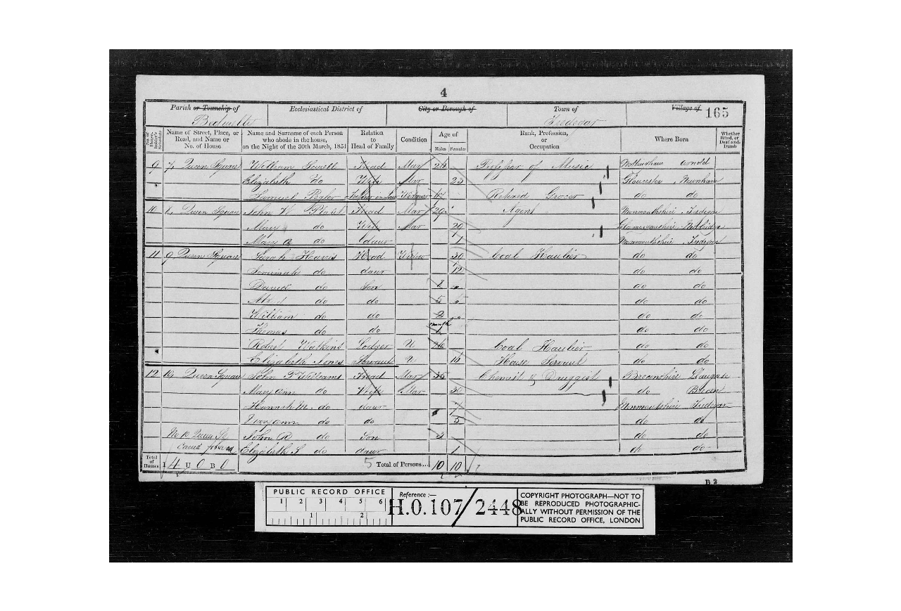 Tredegar Town Band Heritage Library | William Sewell: 1851 - not known