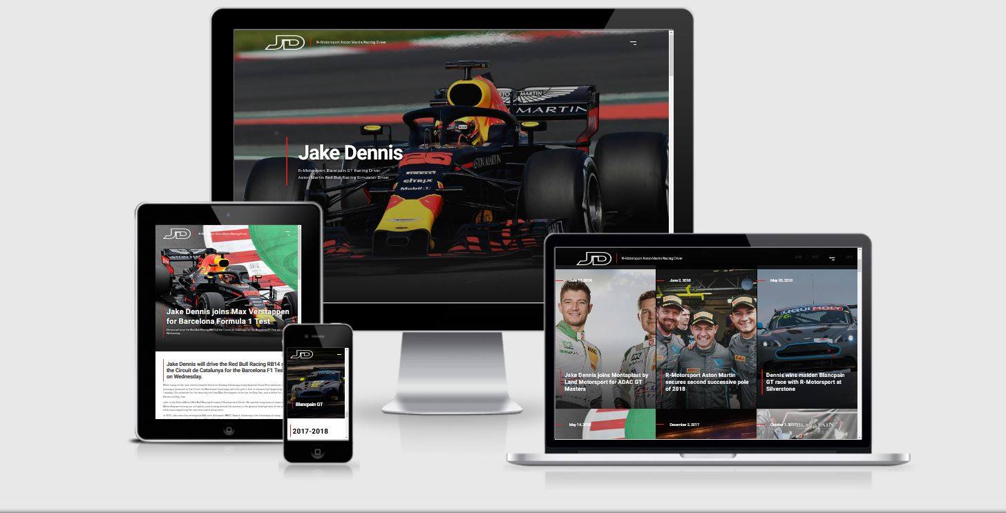 Motorsport Website Design | MDM Designs
