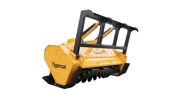 Tigercat Mulching Heads | Onetrak