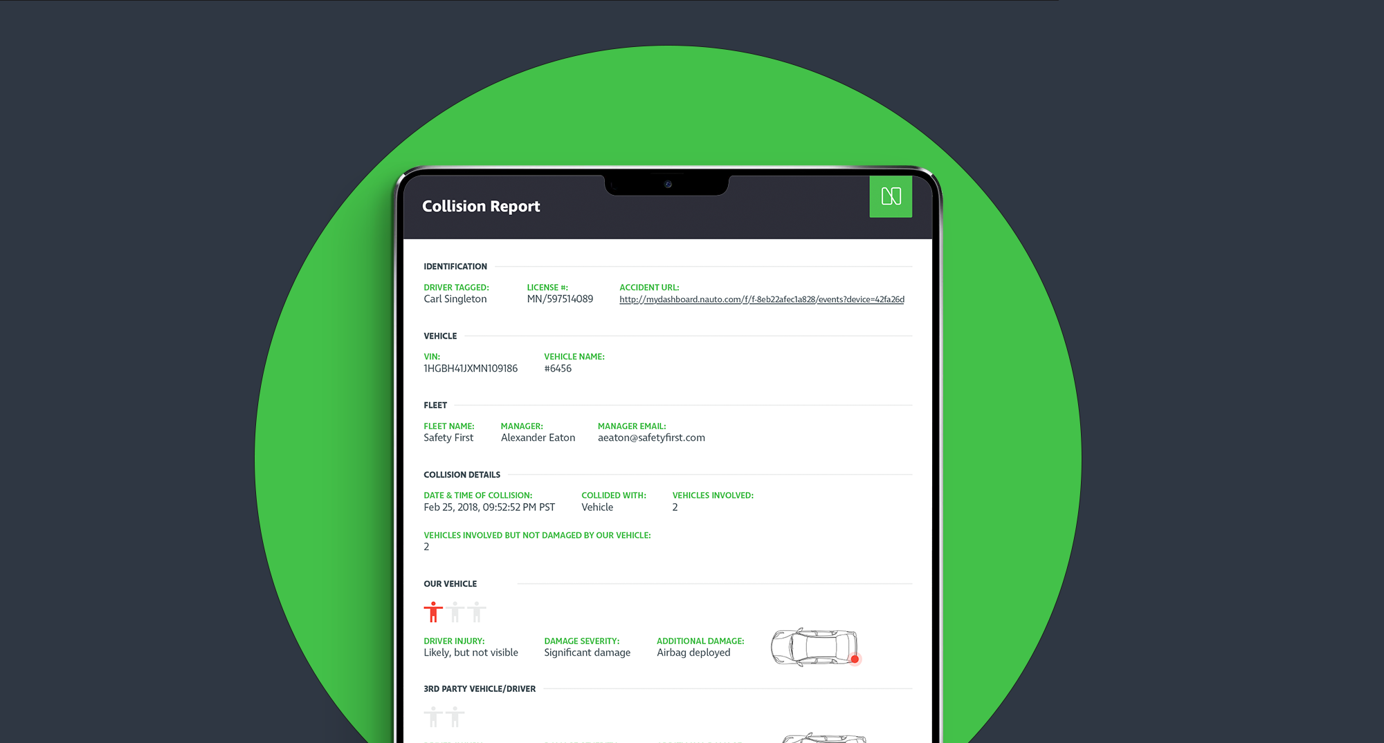 Automatic Fleet Collision Notifications & Detection | Nauto