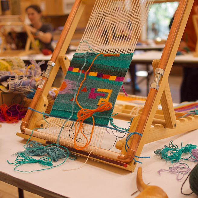 The Fascinating World of Frame Loom Weaving by Monica Setziol-Phillips