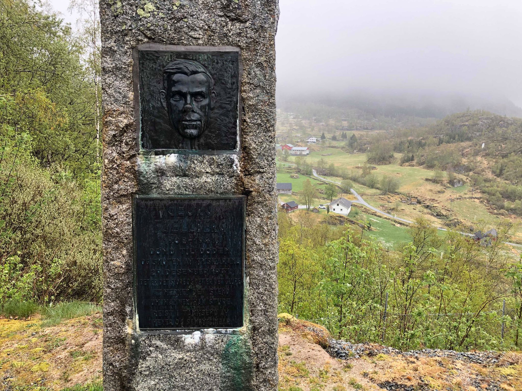 Monument to Georg Fjellberg