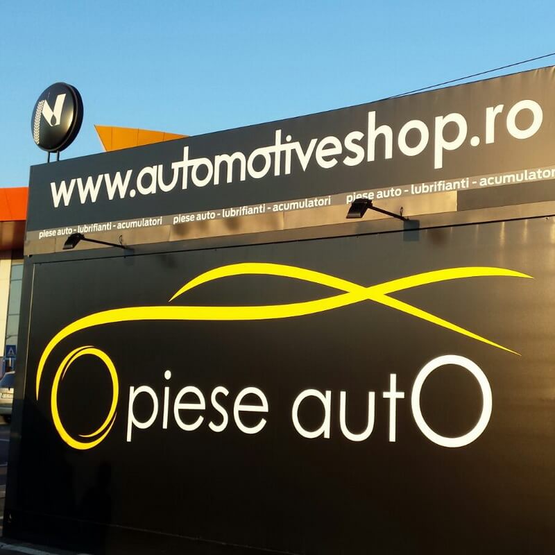 Panou din banner pe cadru metalic | SignAd Bucuresti