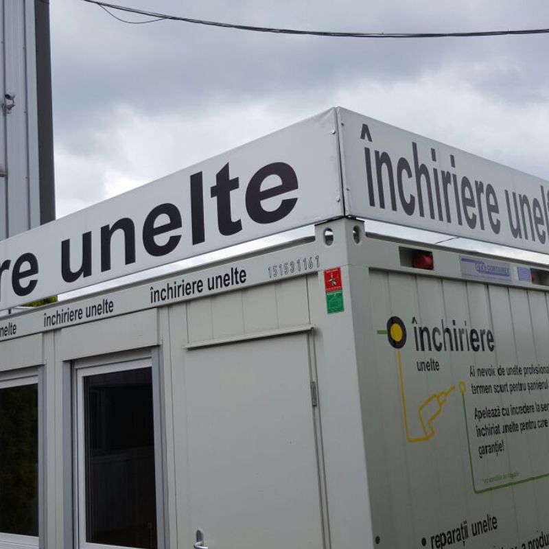 Panou din banner pe cadru metalic | SignAd Bucuresti