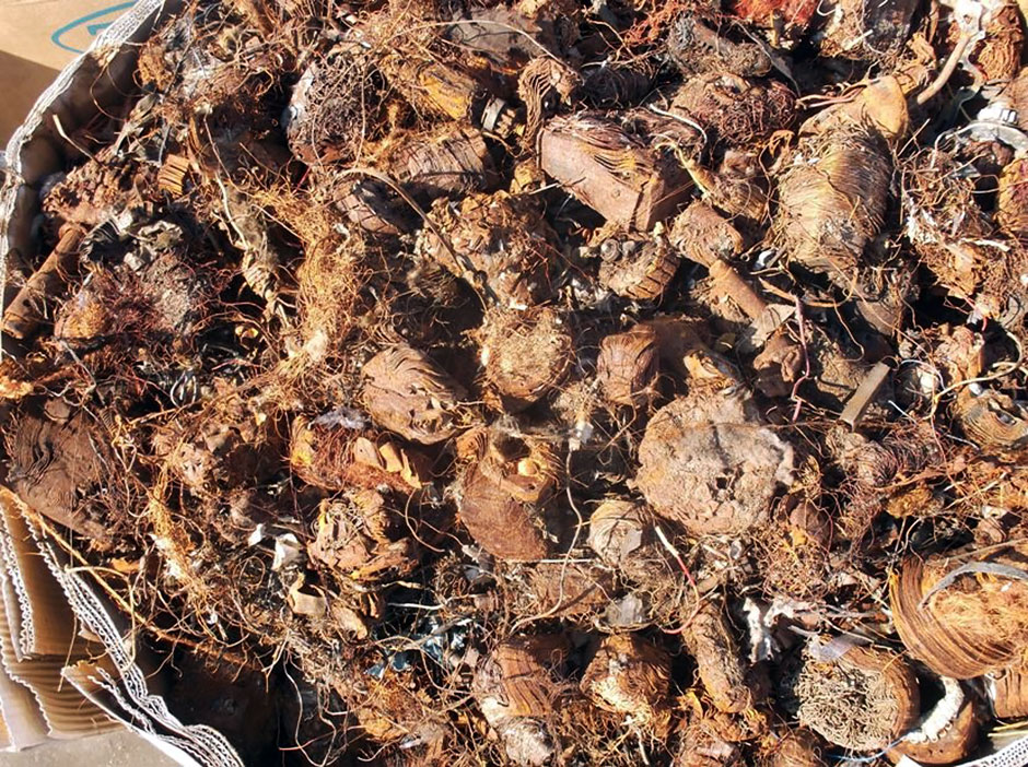 Copper meatball recycling - recovery and processing | STOKKERMILL Italy