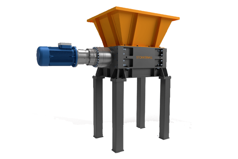 Waste shredder double shaft | STOKKERMILL D-serie