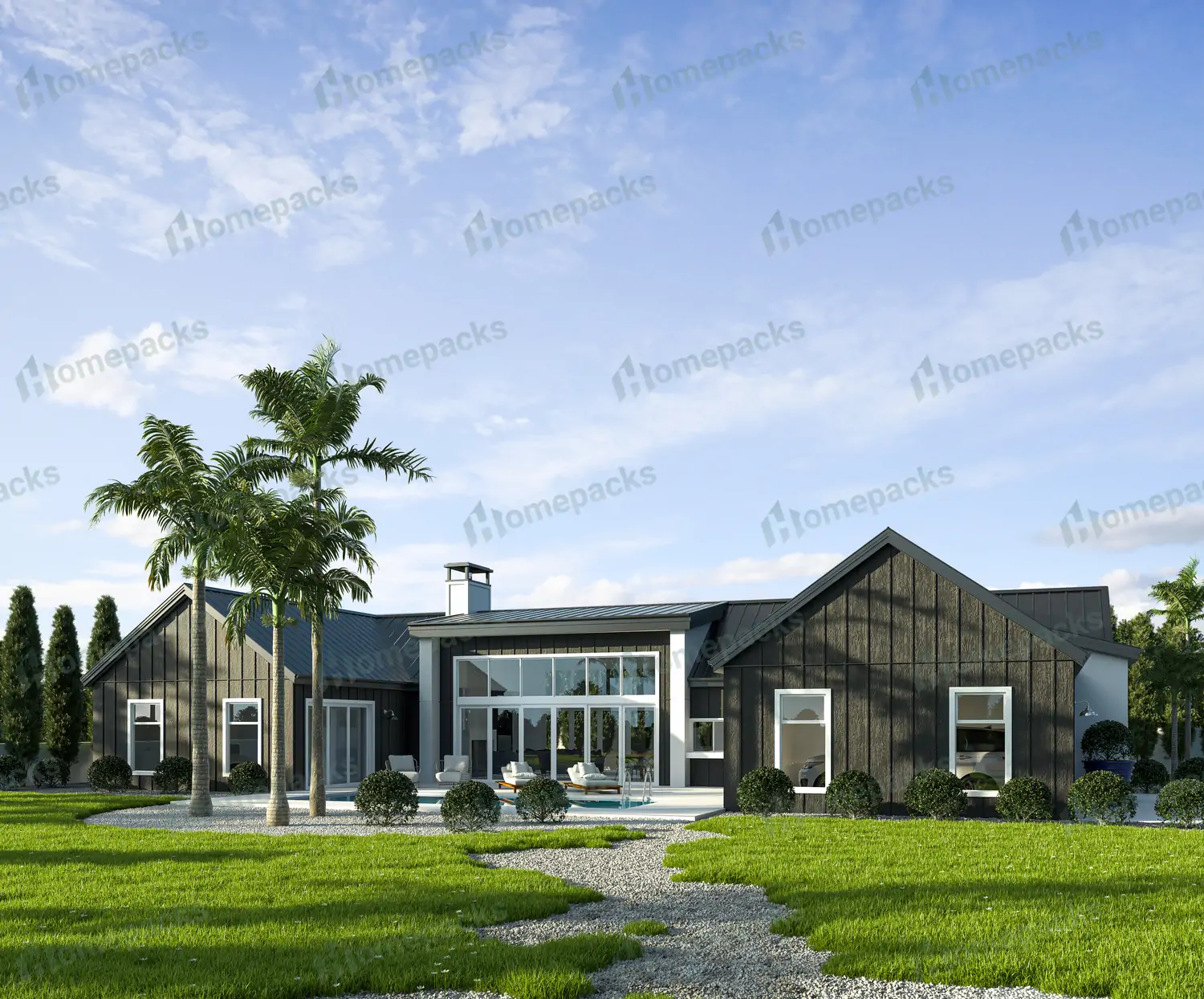 Modern Barnhouse - House Plans NZ
