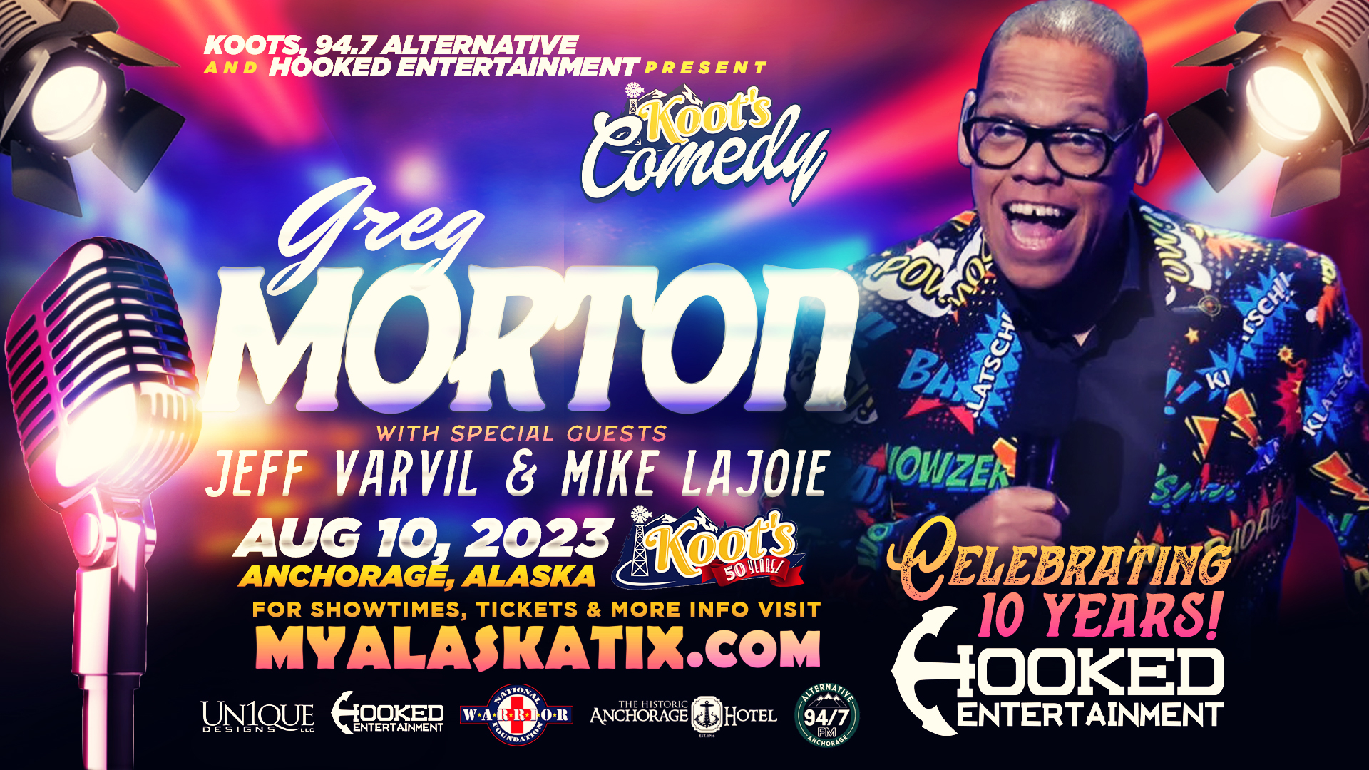 Comedian Greg Morton 8/10 | Aug 10, 2023 | Koot's