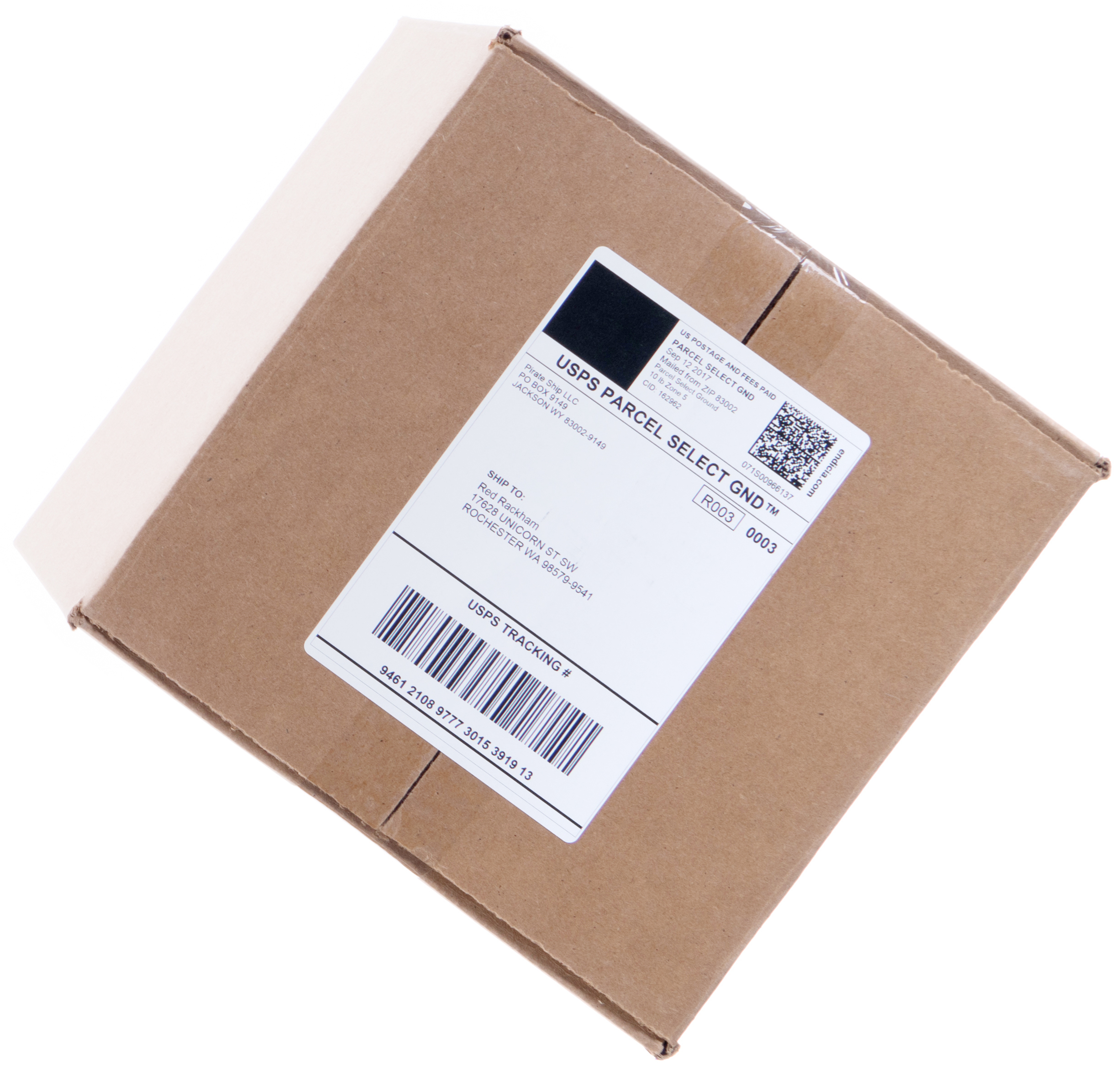 USPS Parcel Select Ground Pirate Ship