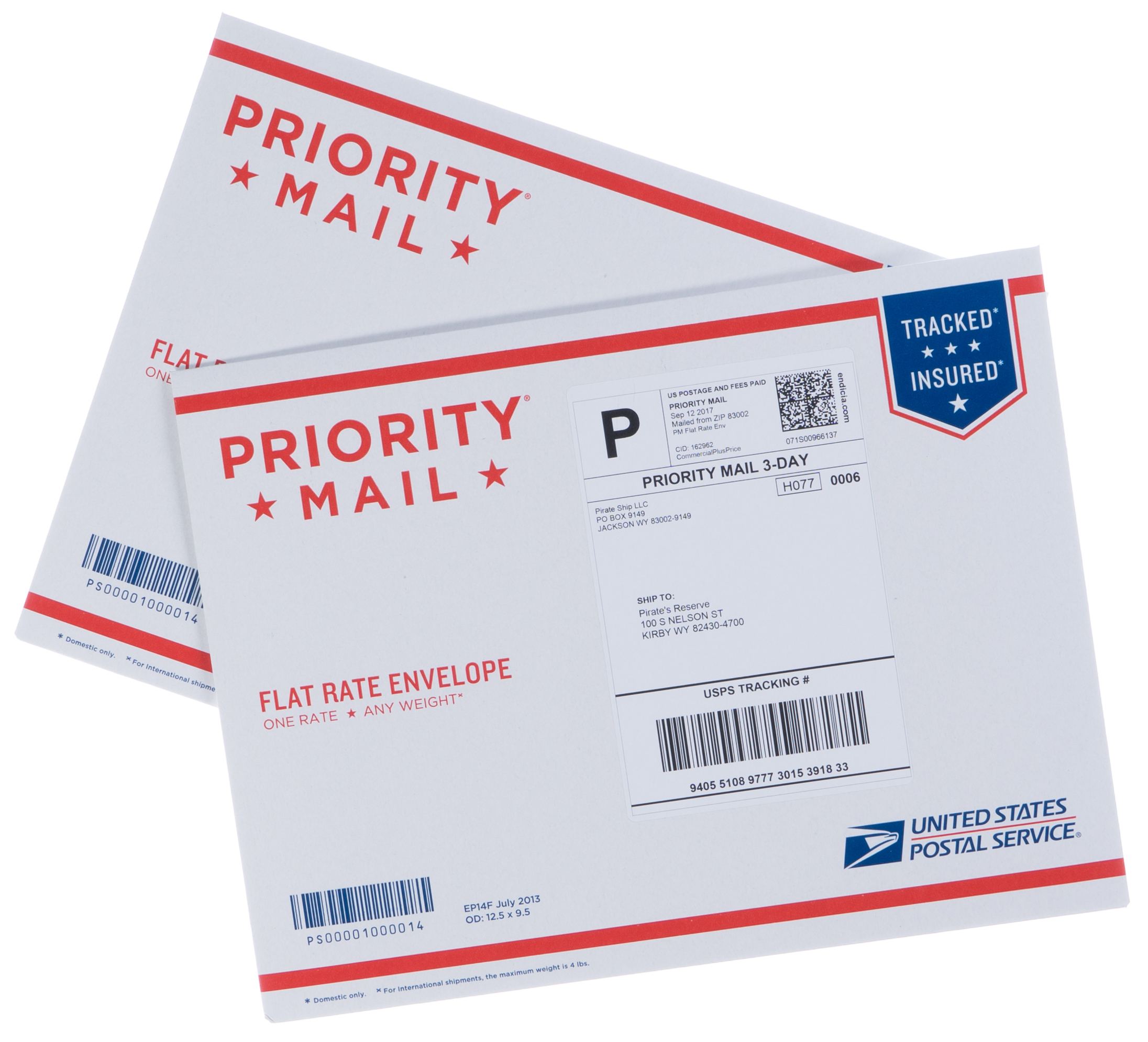Cheaper USPS Priority Mail Flat Rate Pirate Ship