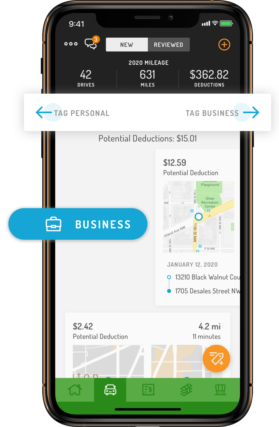 Mileage Tracker | Try Our Automatic Mileage Log | Hurdlr