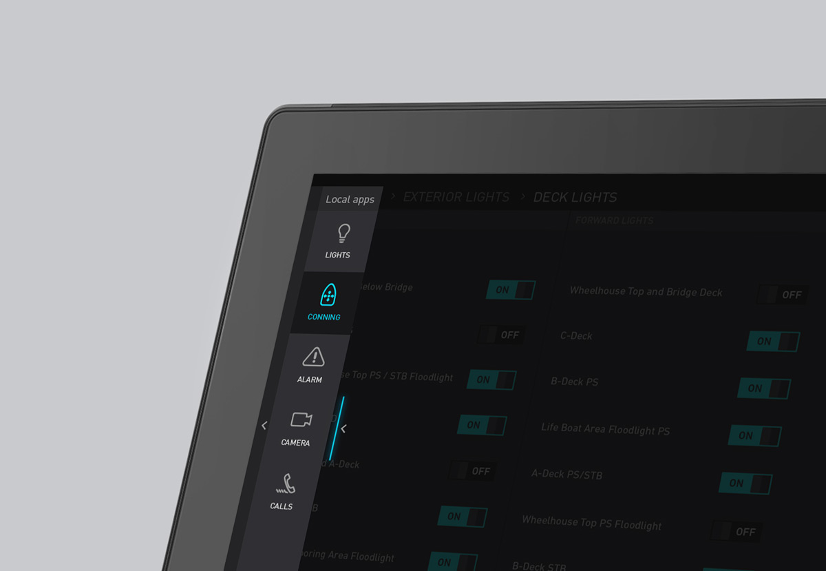 VARD SeaQ Interface- og brodesign