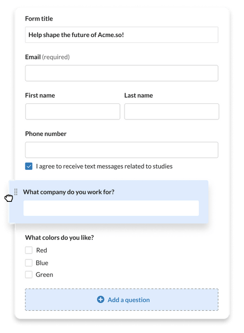 Research Hub - Build Your Panel | User Interviews