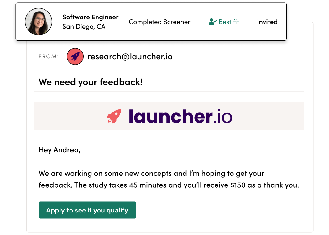 Build Your Own Panel with Research Hub | User Interviews