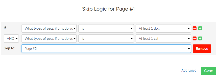 How does Skip Logic work? | User Interviews