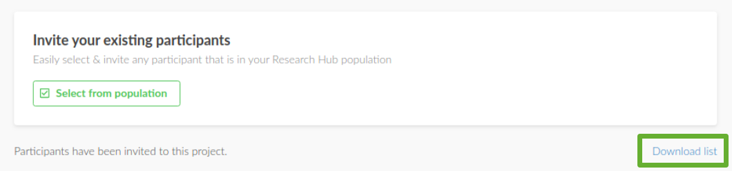 How can I see who was invited to my BYO project? | User Interviews