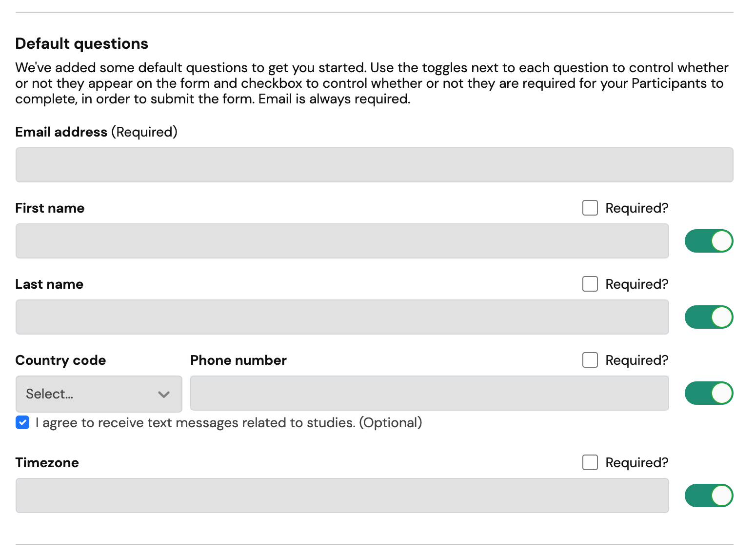How can I use opt-in forms to build my Hub panel? | User Interviews