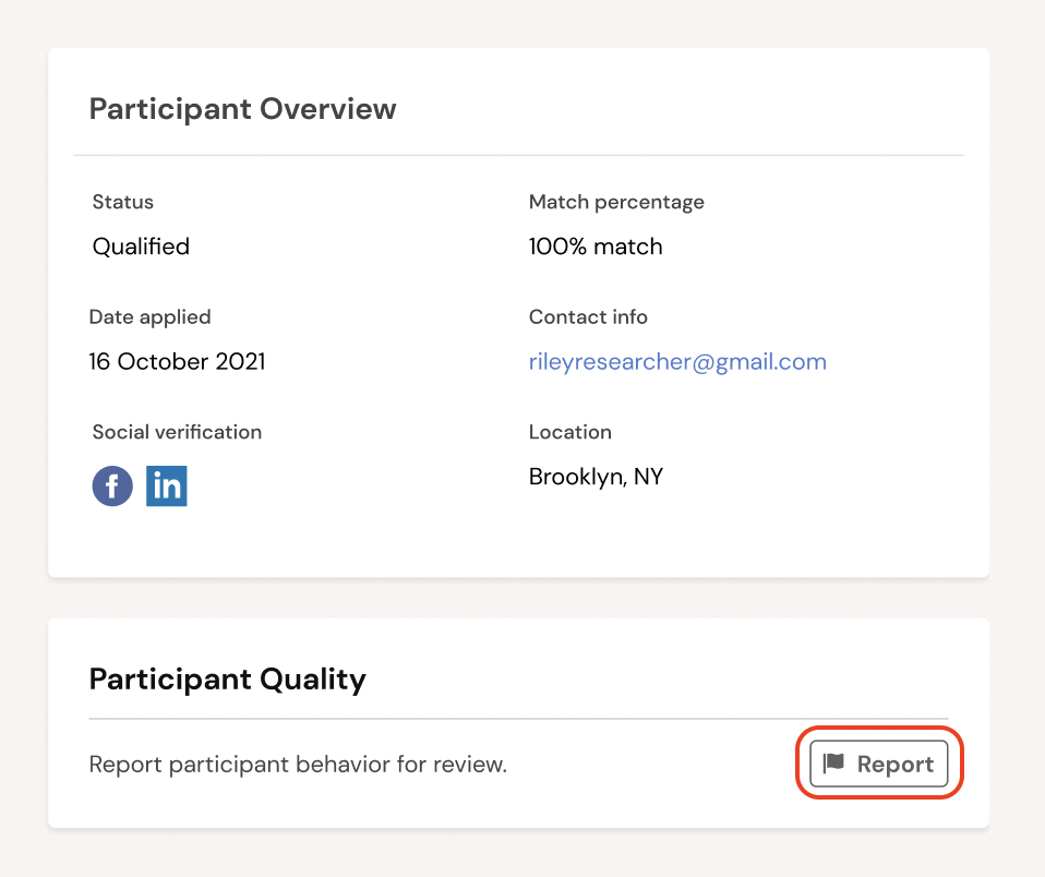 How does User Interviews deter fraud on the platform? | User Interviews