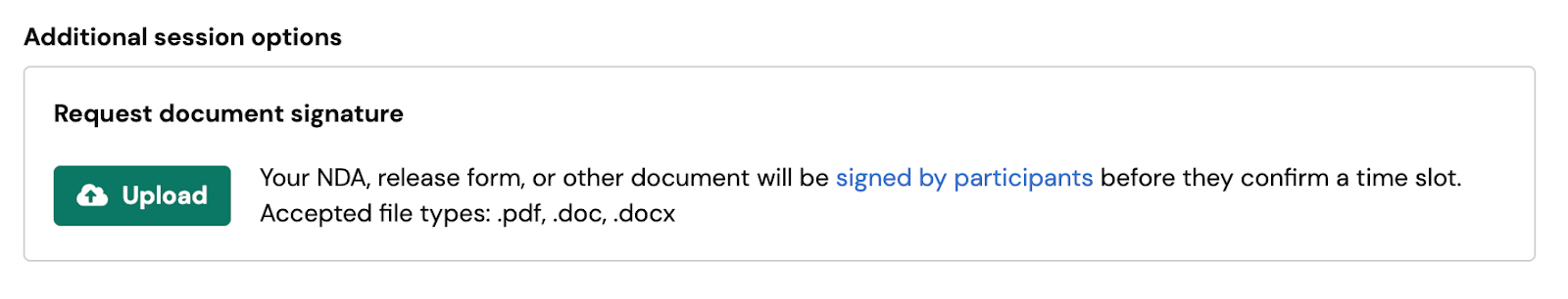 How do I use Document Signing to get my NDA or release form signed ...