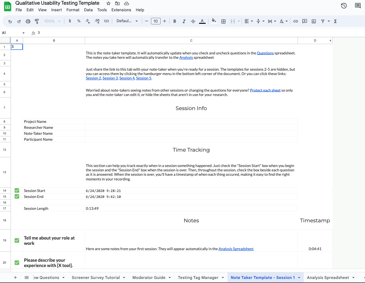 40+ Time-Saving Usability Testing Templates and Checklists