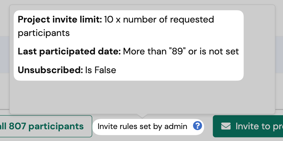 What are Hub Invite Rules and Invite Limits? | User Interviews