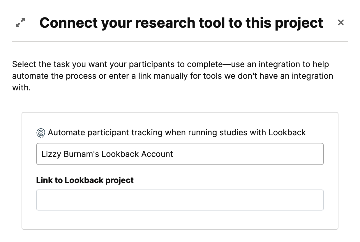 Use the Lookback integration to run end-to-end user research | User ...