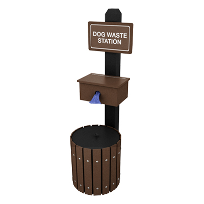 Dog Waste Stations | American Recycled Products