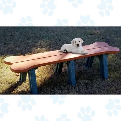 Dog Bone Bench | American Recycled Products