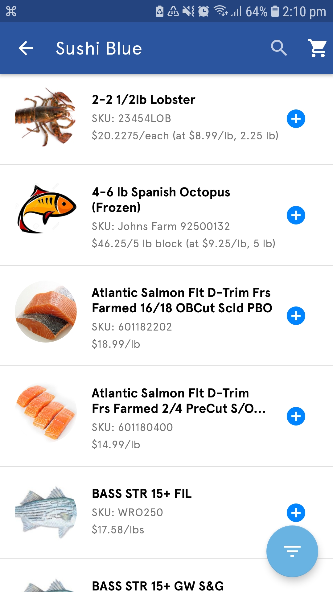 Sales Rep App for Wholesale Food Distributors