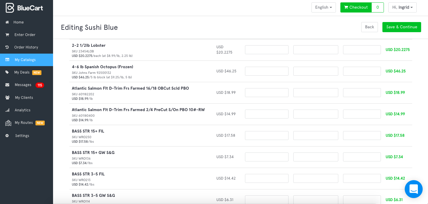 Digital Catalog Software for Wholesale Food Distributors