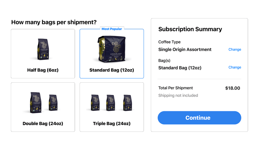 BlueCart Subscription Box