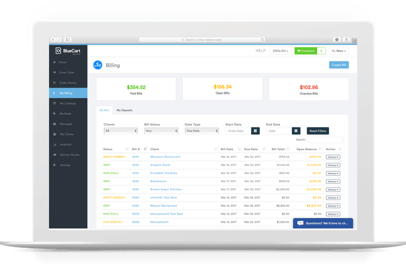BlueCart Payment Processing