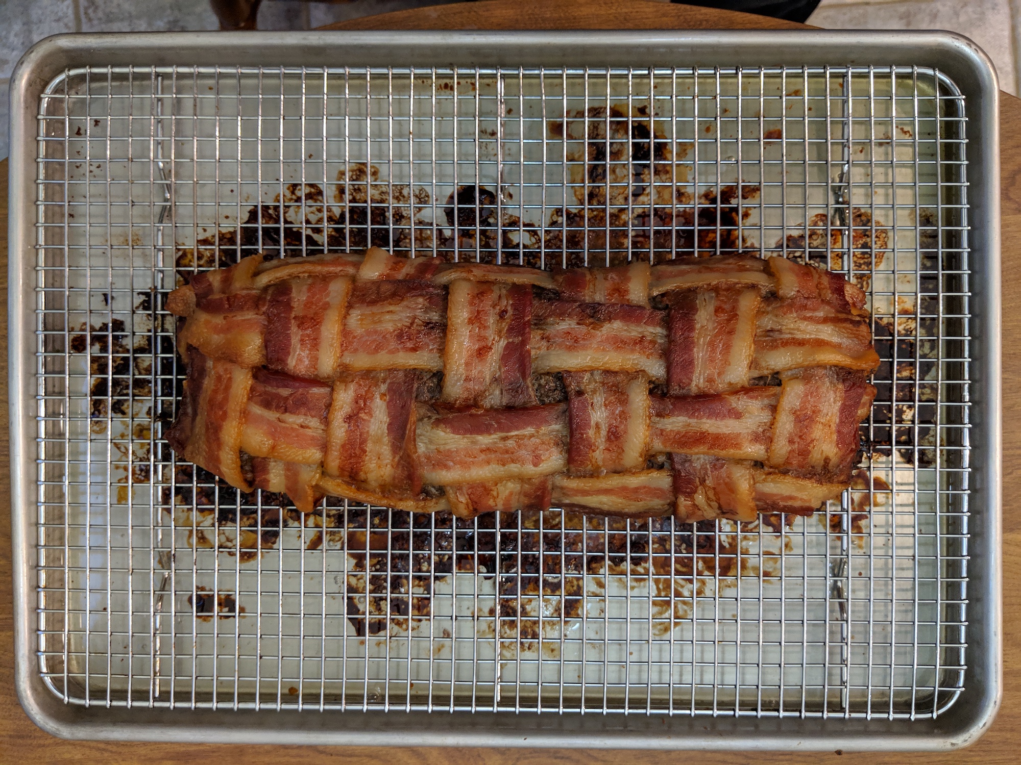 The Breakfast Bacon Explosion