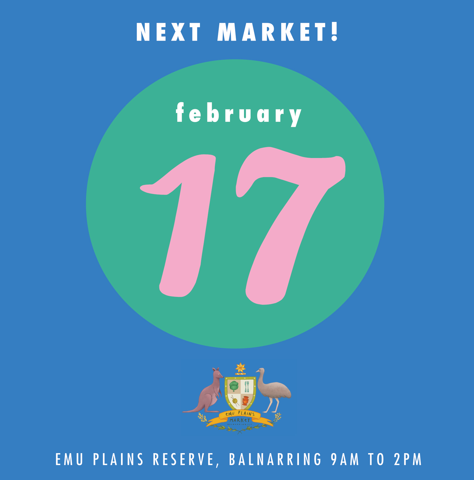 SEE YOU ON SATURDAY! | Emu Plains Market | Fresh Produce & Craft Market ...