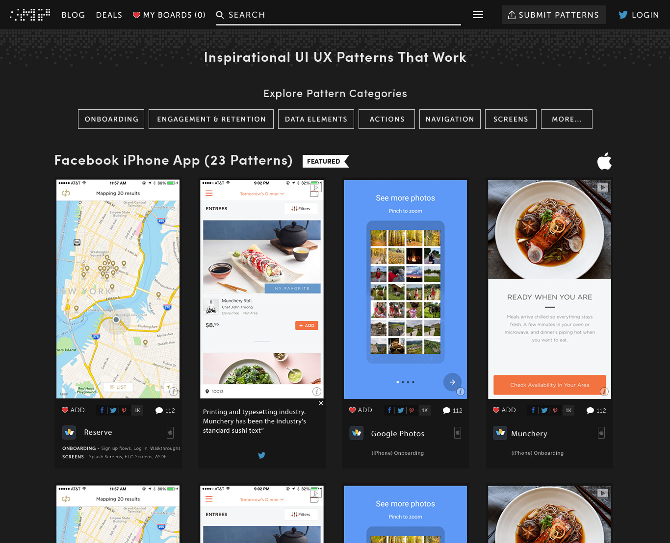 Mobile Patterns - SoFriendly | UI/UX & Product Design Agency based in ...