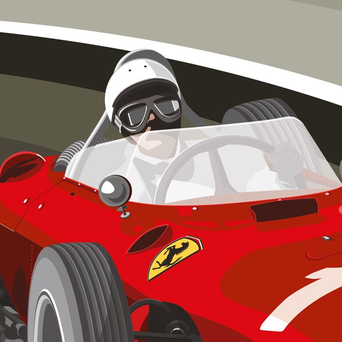 Illustration From The Scottish Borders | Illustrator John Hamlin