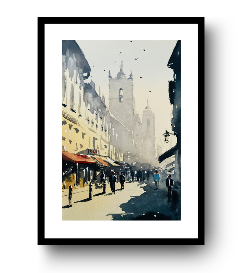 Illustration From The Scottish Borders | Illustrator John Hamlin