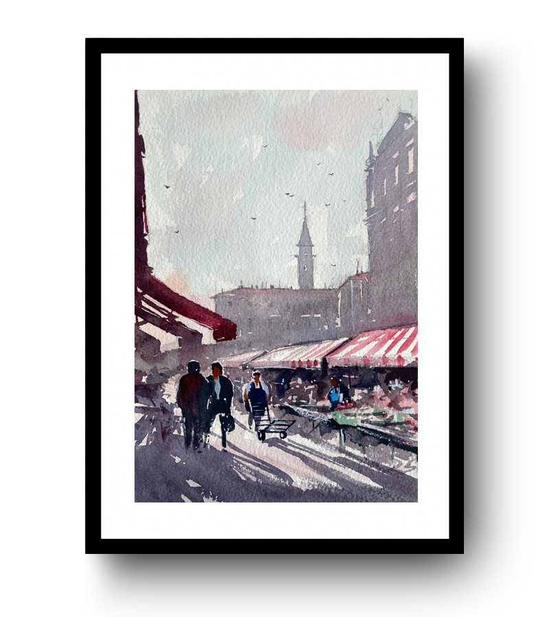 Illustration From The Scottish Borders | Illustrator John Hamlin