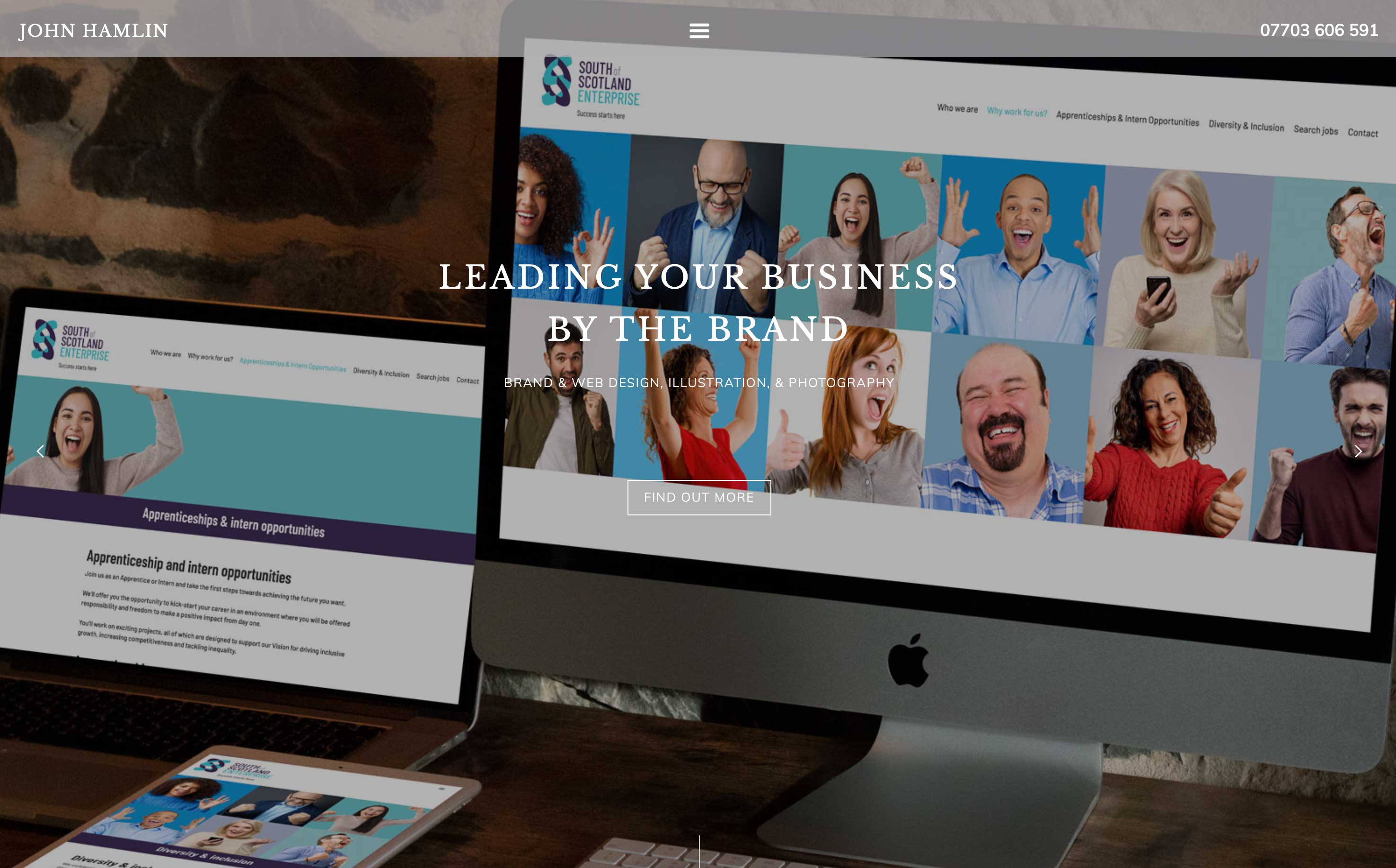 Web Designer, Peebles, Scottish Borders | John Hamlin