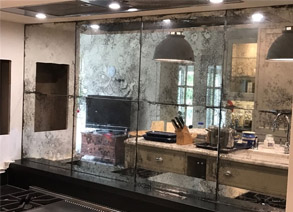 Survey and Installations - Antique Mirror Glass by Saligo Design