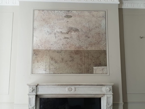 Mottled Antiqued Mirror - Saligo Design