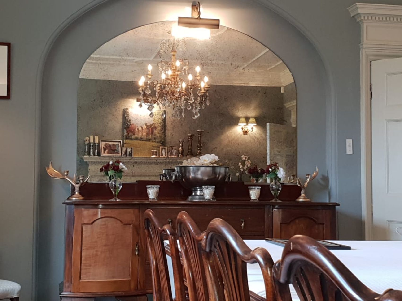 Mottled Antiqued Mirror - Saligo Design