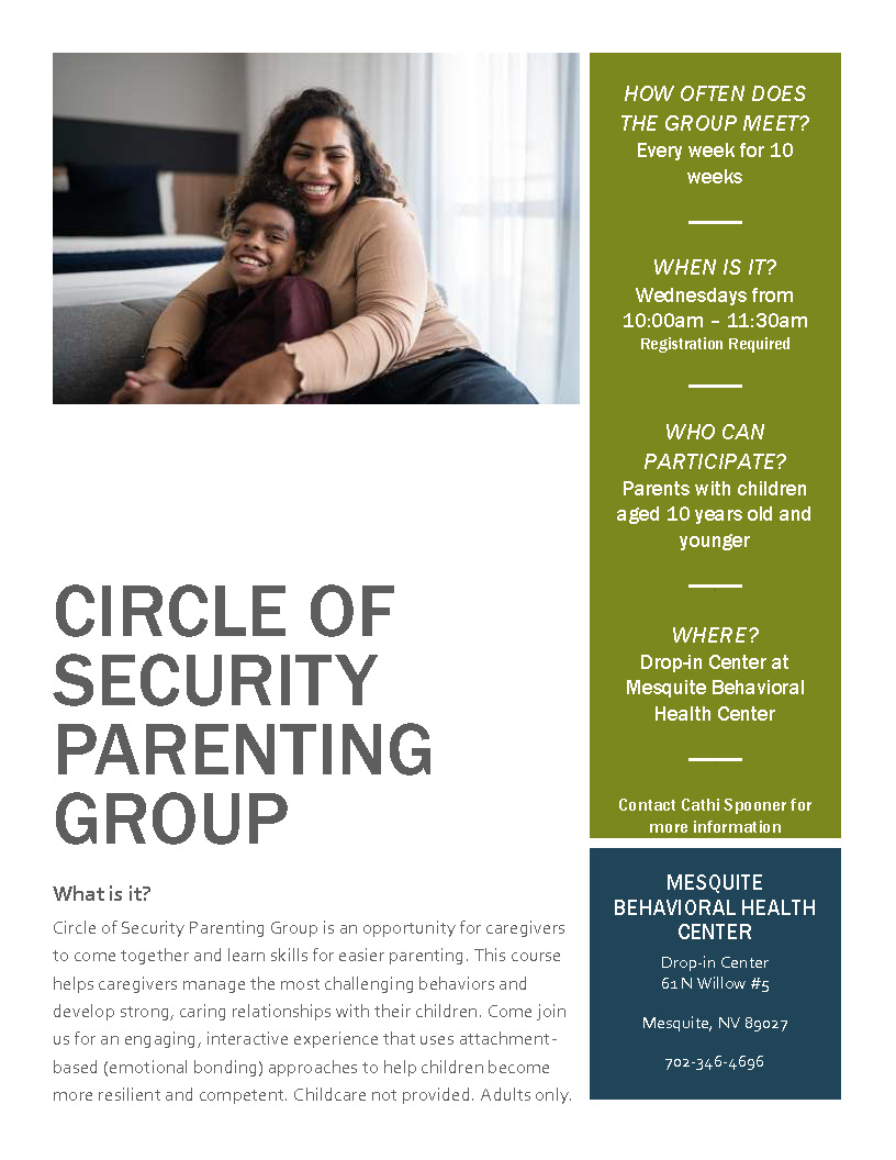 Circle of Security Parenting Group - Jun 14, 2023 - Mesquite Behavioral ...