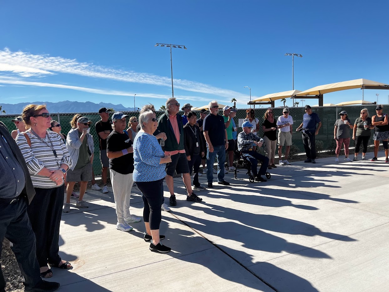 Ribbon Cutting for Old Mill Pickleball Courts