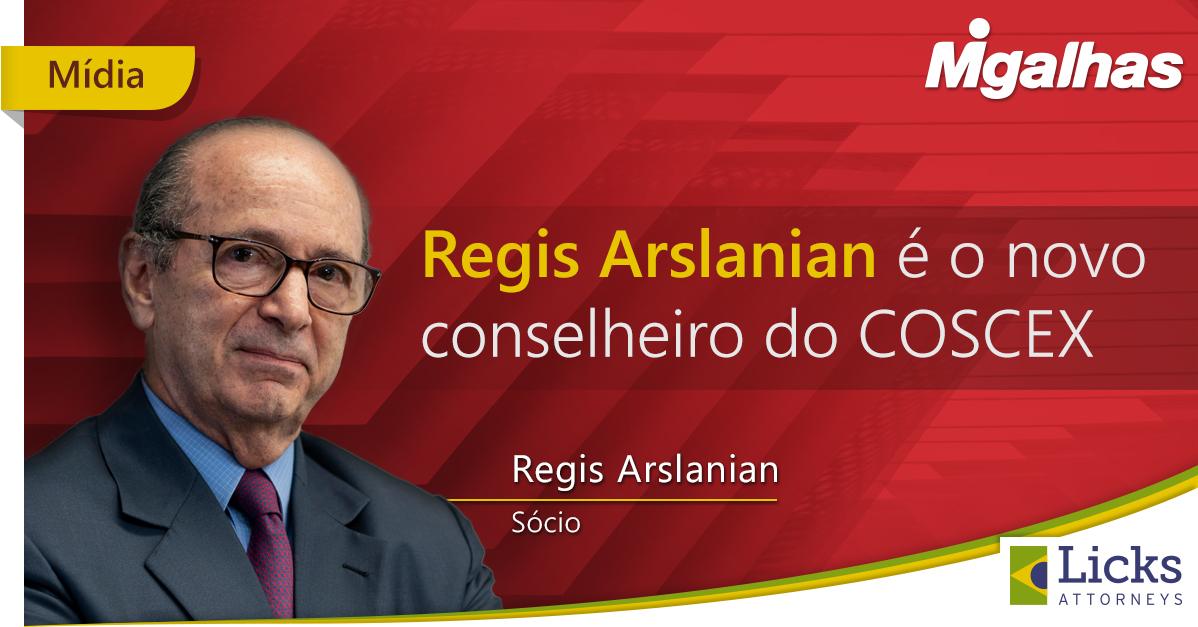 Regis Arslanian é o novo conselheiro do COSCEX